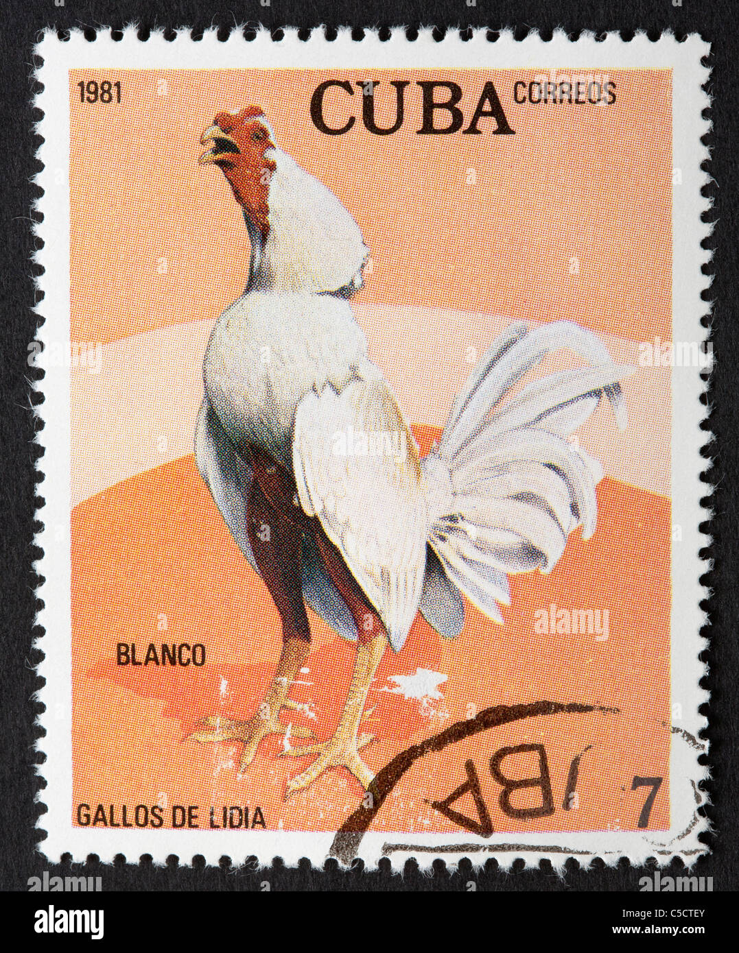 Cuban postage stamp Stock Photo - Alamy