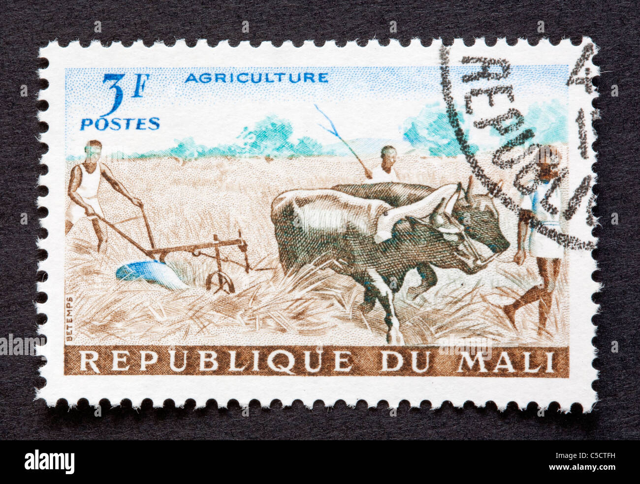 Mali postage stamp Stock Photo - Alamy