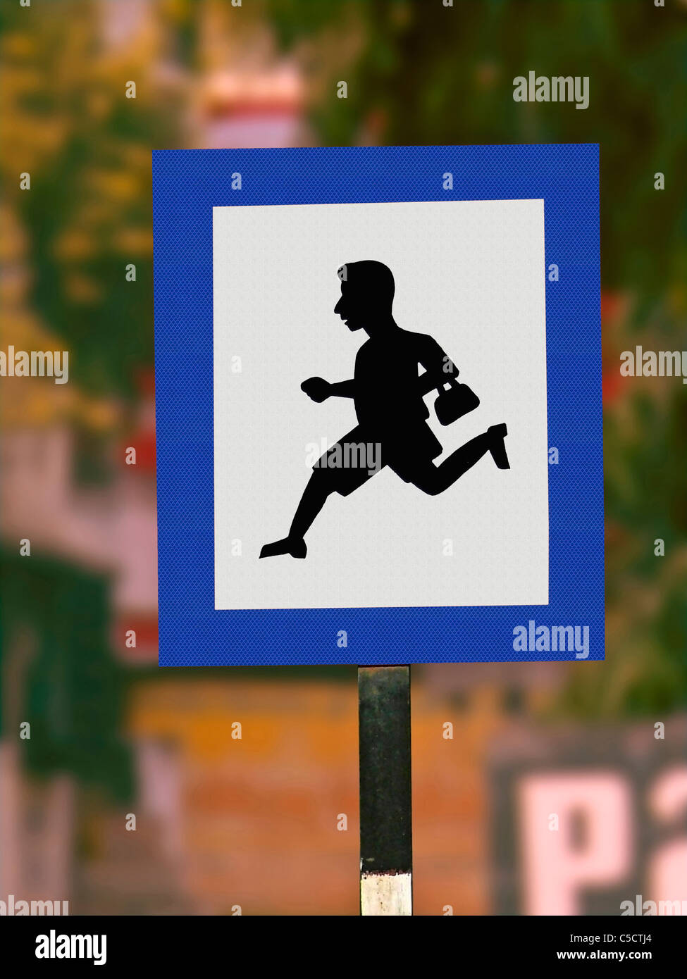 School Ahead Signboard Stock Photo - Alamy