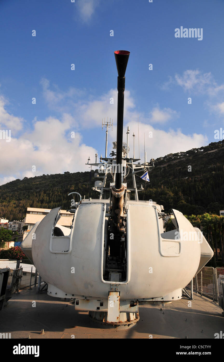Israel, Haifa, The Clandestine Immigration and Navy Museum 70mm naval ...
