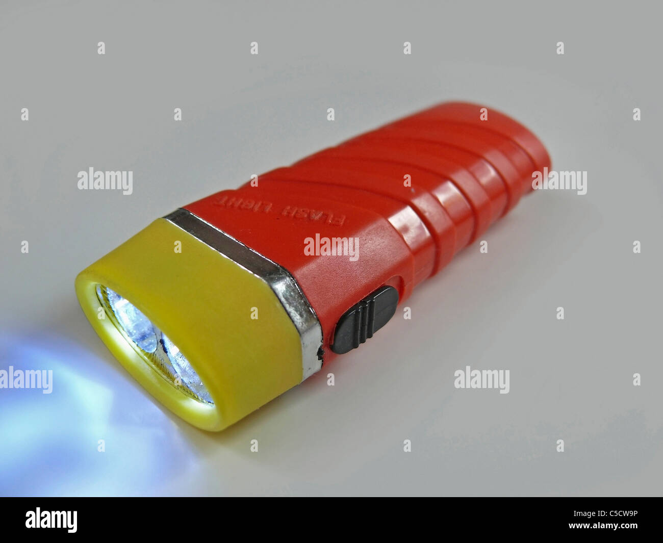 Torch with LED White light Stock Photo - Alamy