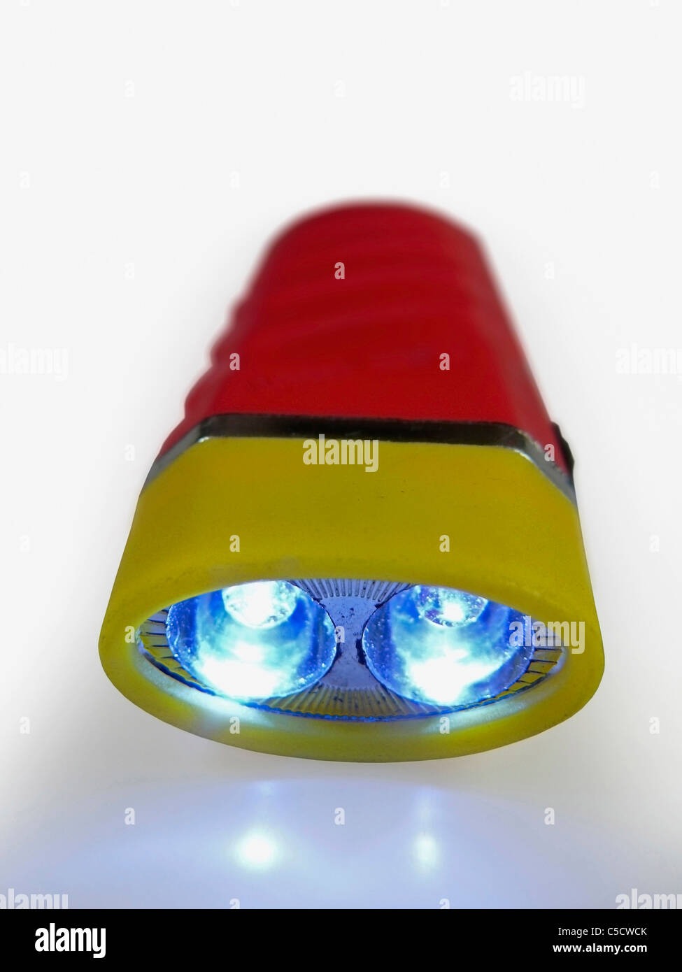 Torch with LED White light Stock Photo - Alamy