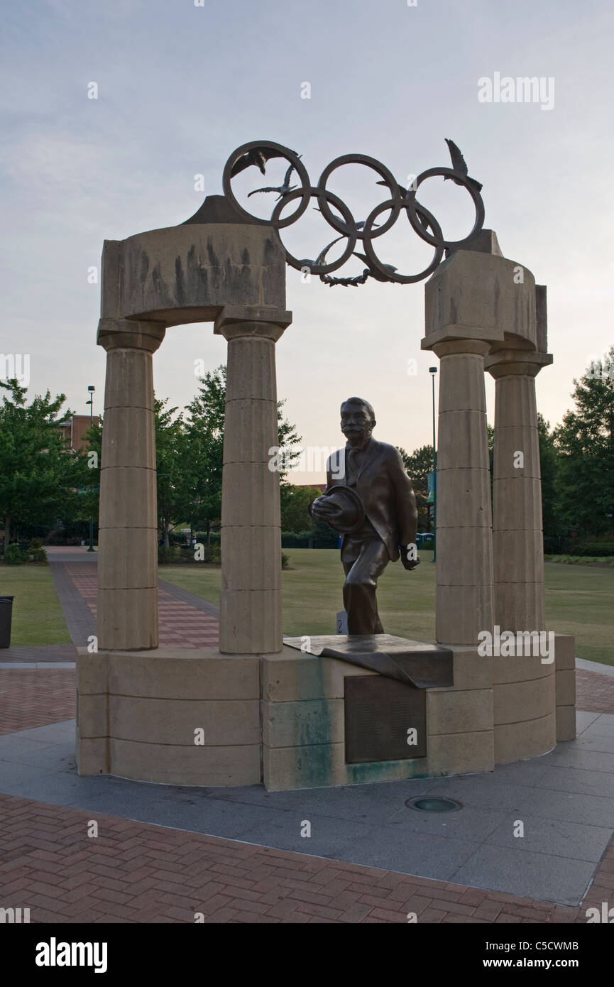 The Gateway of Dreams sculpture in Centennial Olympic Park in downtown ...