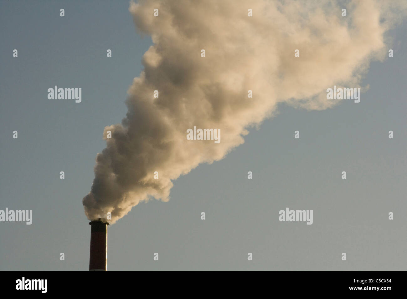 smoke in chimney Stock Photo - Alamy