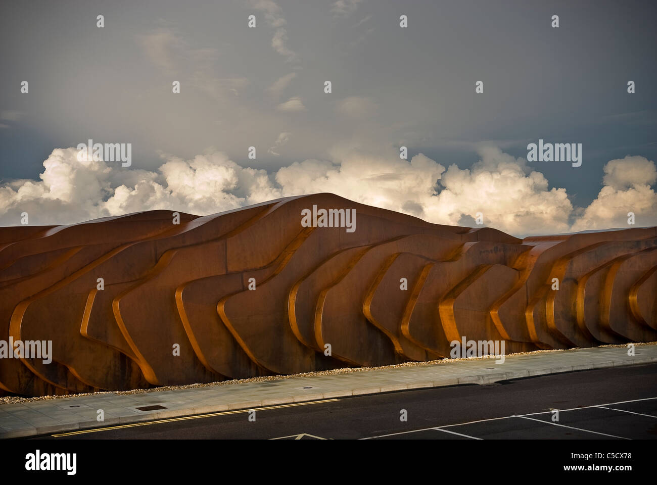 East Beach Cafe, Littlehampton designed by Heatherwick Studio Stock ...