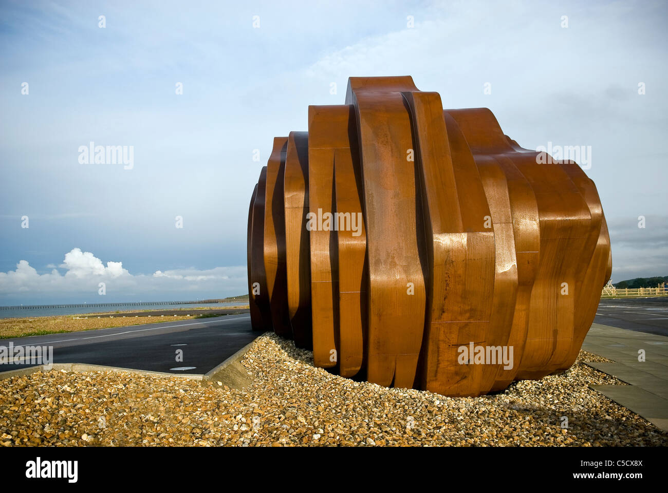 East Beach Cafe, Littlehampton designed by Heatherwick Studio Stock ...