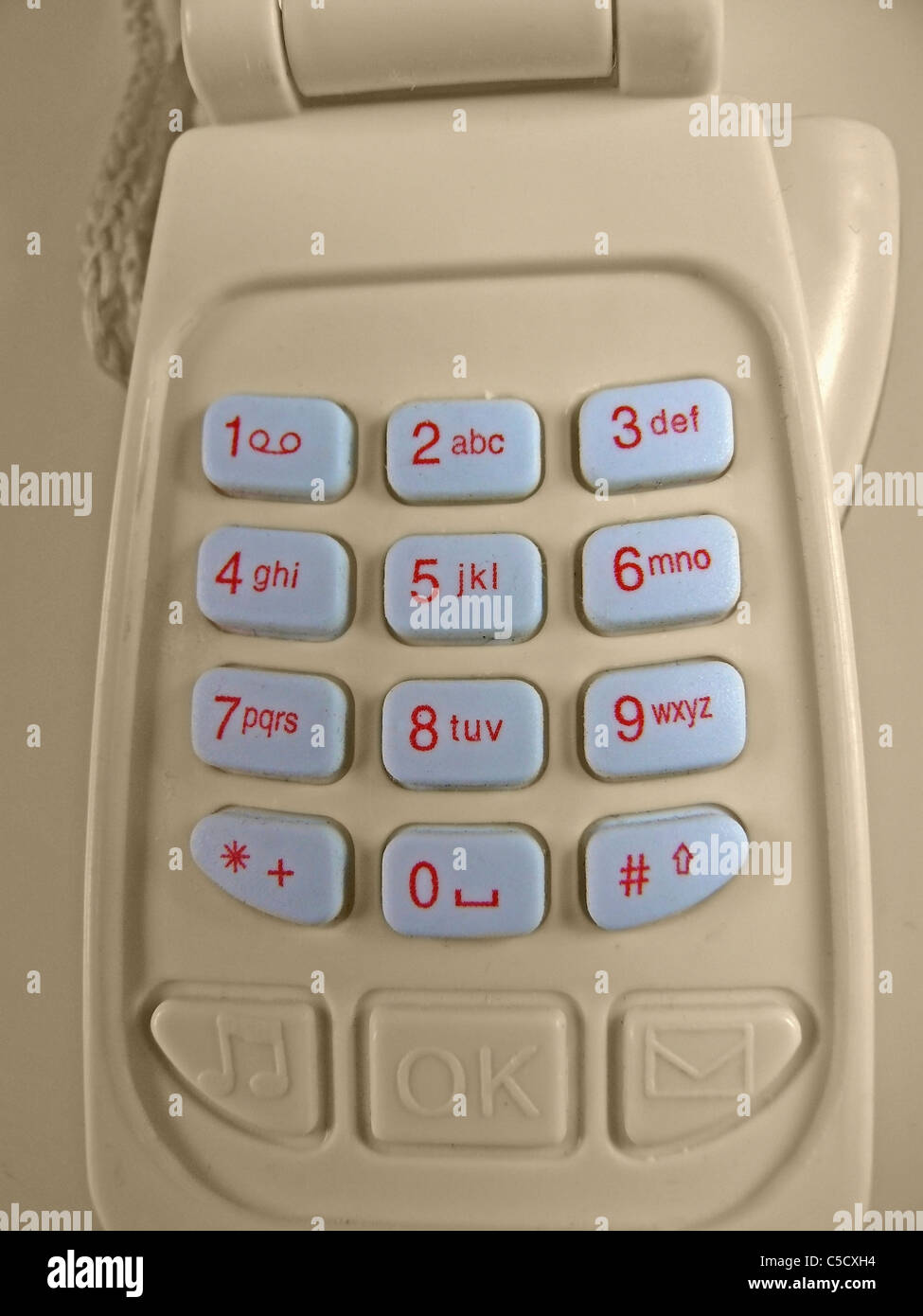 Toy mobile phone Stock Photo - Alamy