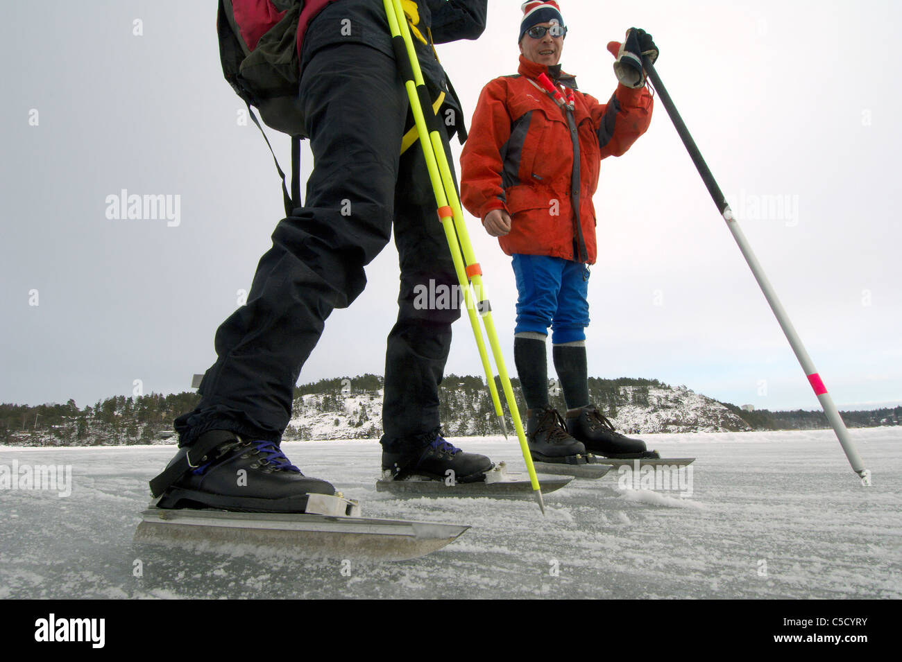 Ice skating low angle hi-res stock photography and images - Alamy