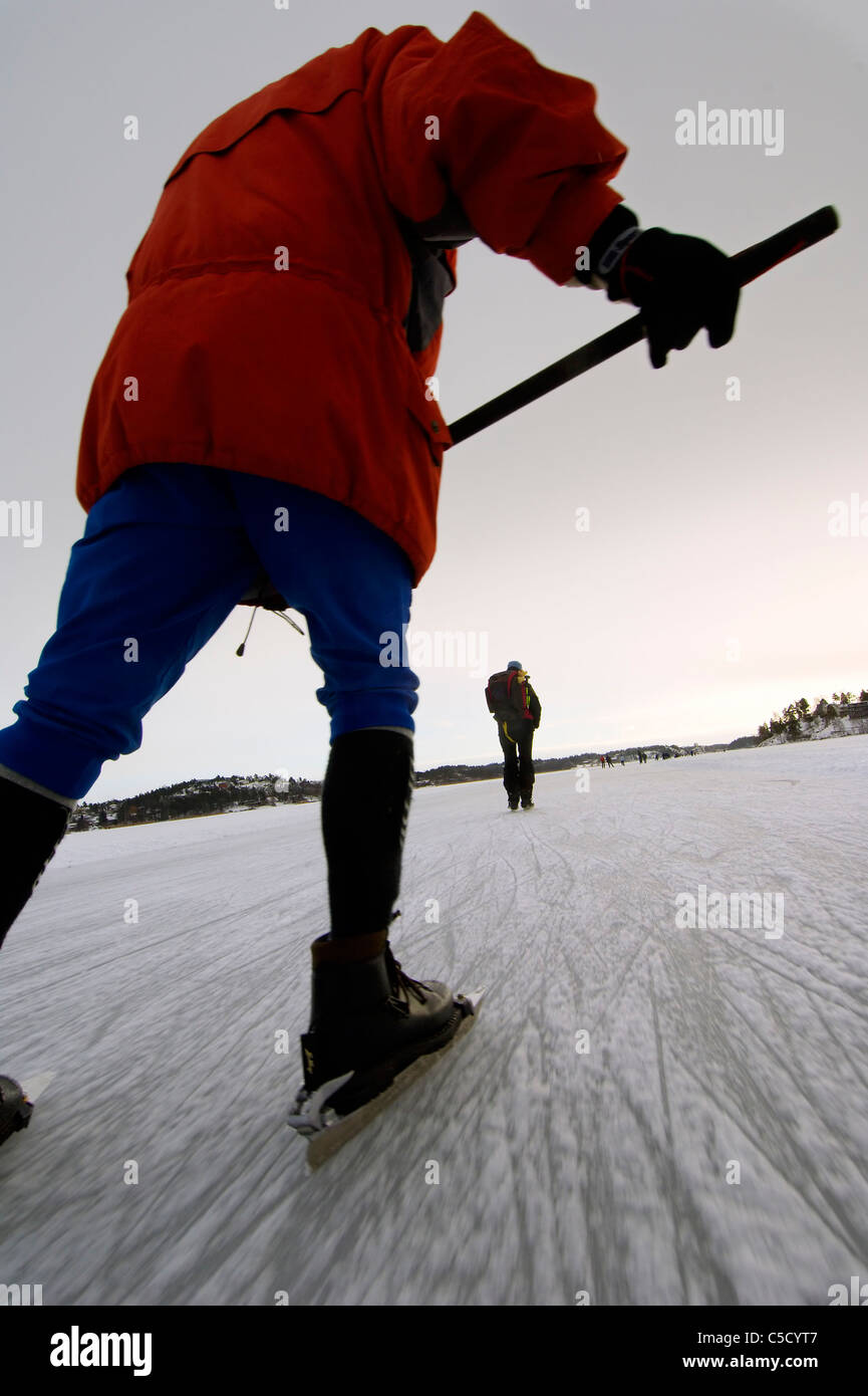 Ice skating low angle hi-res stock photography and images - Alamy