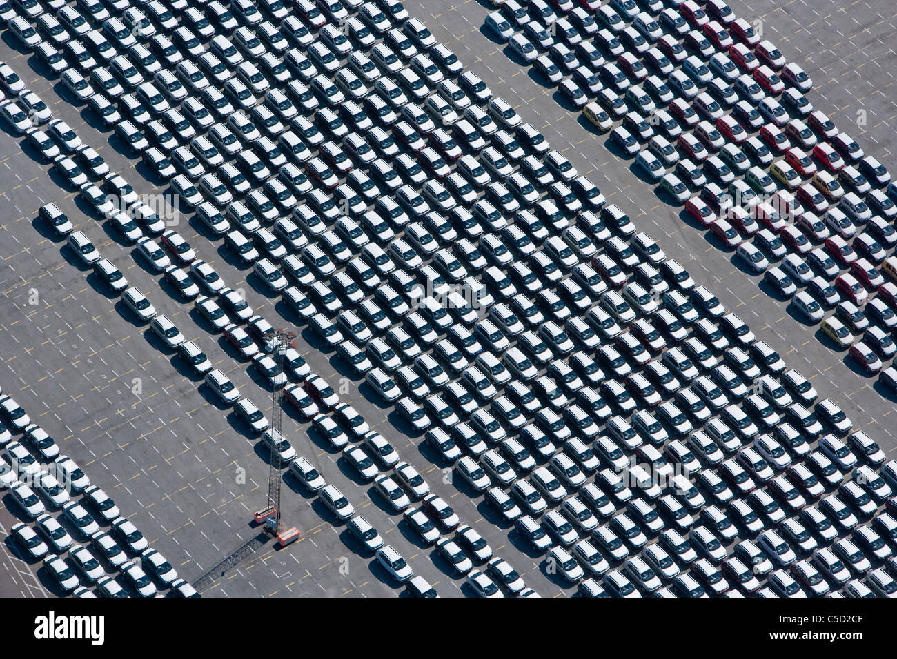Aerial View Of Cars Stock Photos & Aerial View Of Cars Stock Images - Alamy