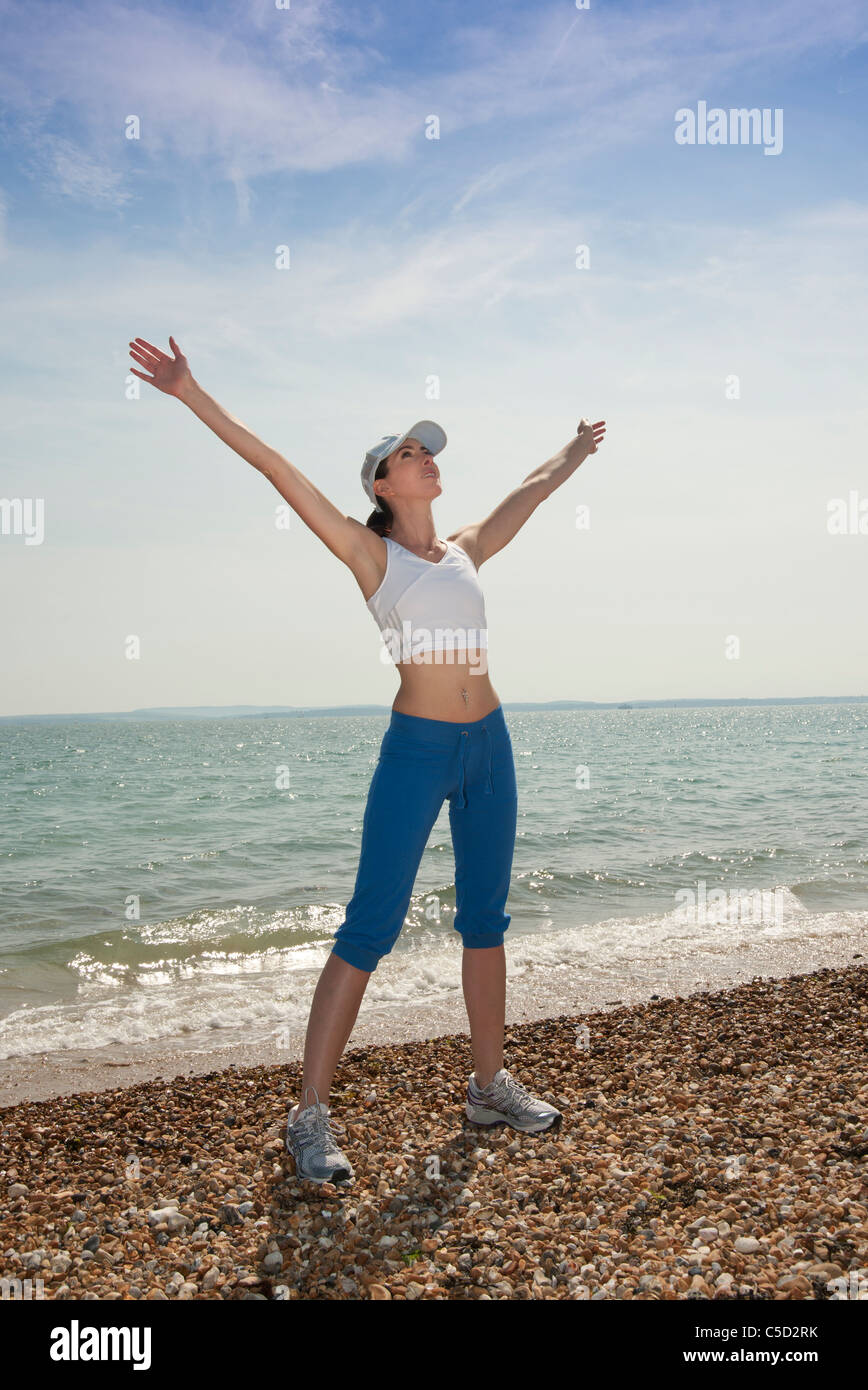 Arms Out Wide High Resolution Stock Photography and Images - Alamy