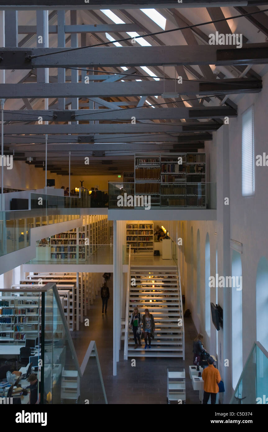 University library building interior Universiteitskwartier district ...