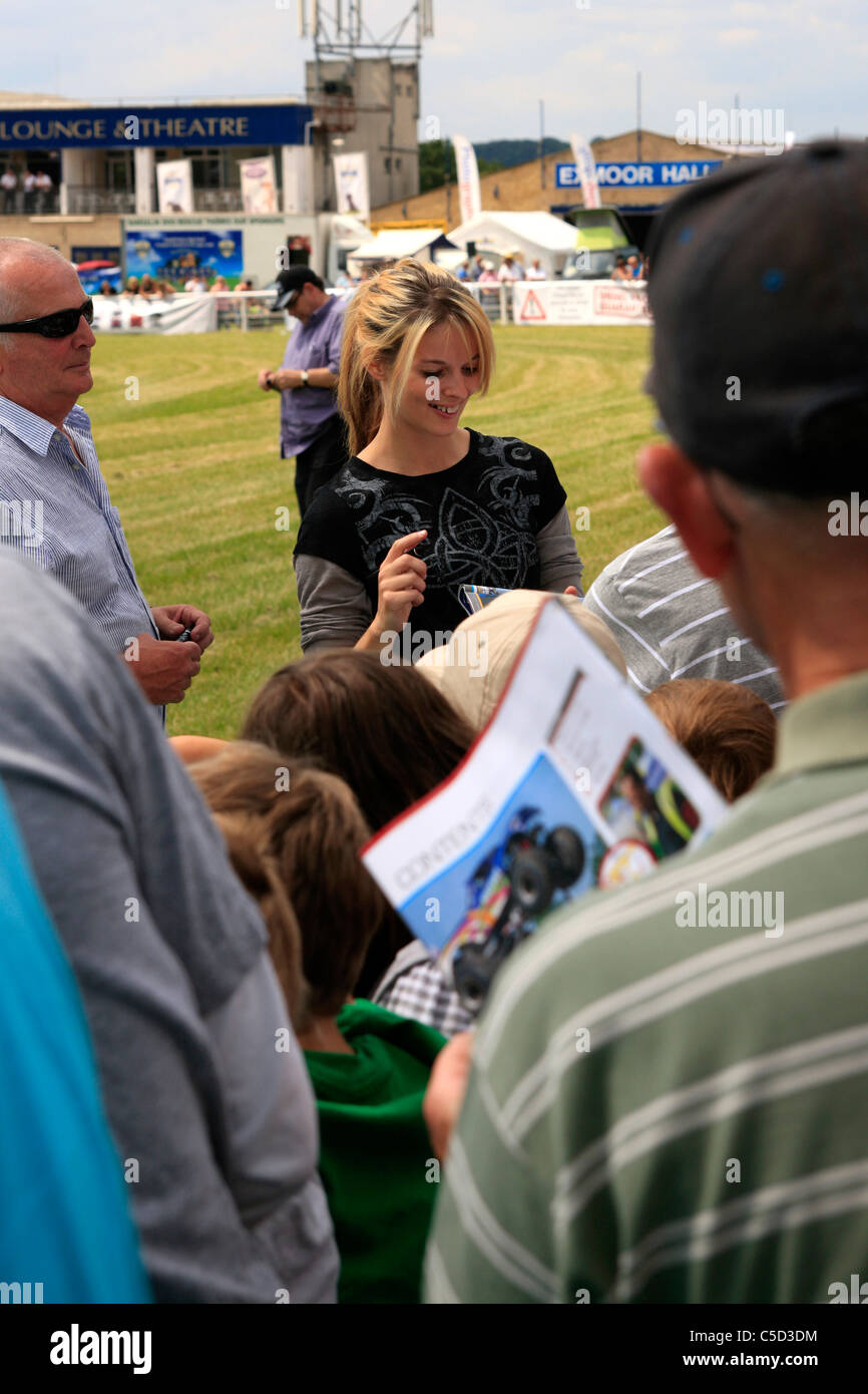 Lisa Kelly of Ice Road Truckers TV Show fame Stock Photo - Alamy