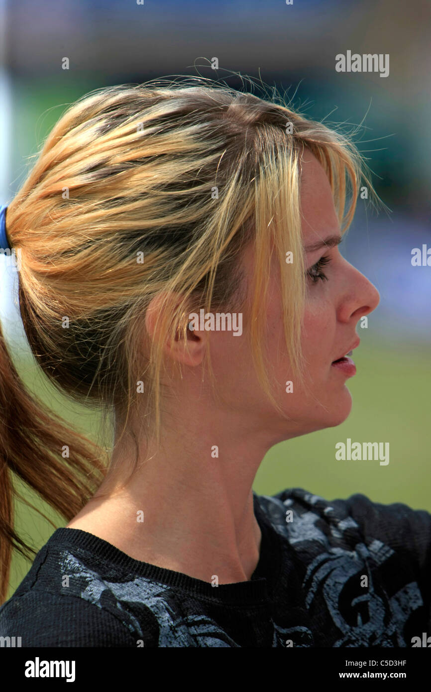 Lisa Kelly of Ice Road Truckers TV Show fame Stock Photo - Alamy