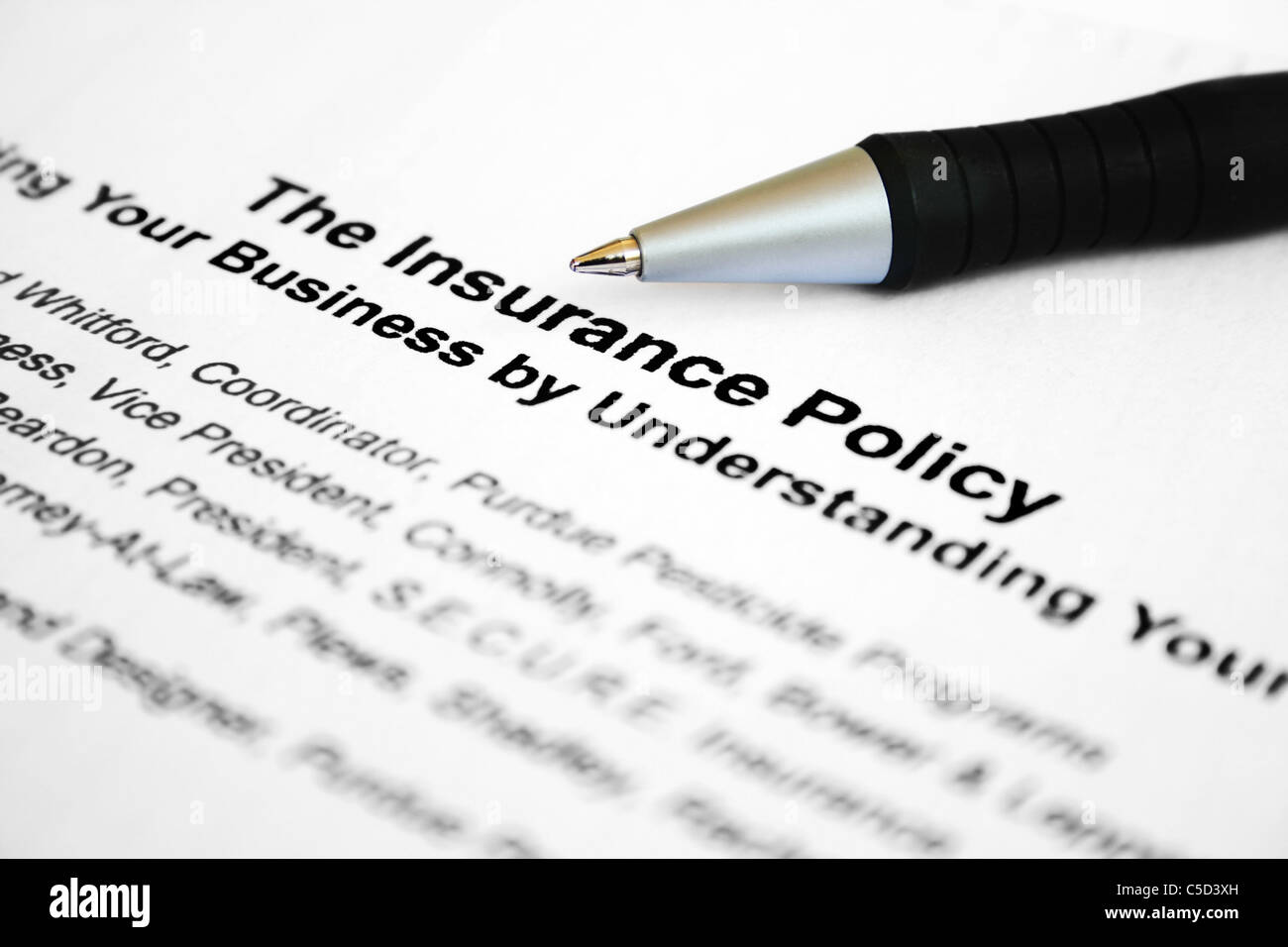 Policy procurement hi-res stock photography and images - Alamy