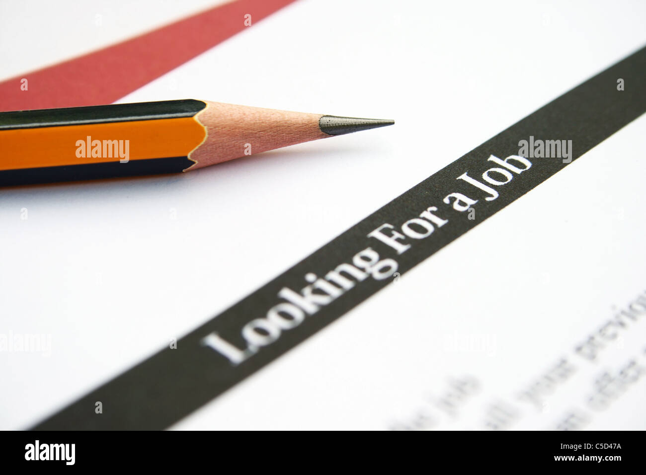 Looking for a job For Stock Photo - Alamy
