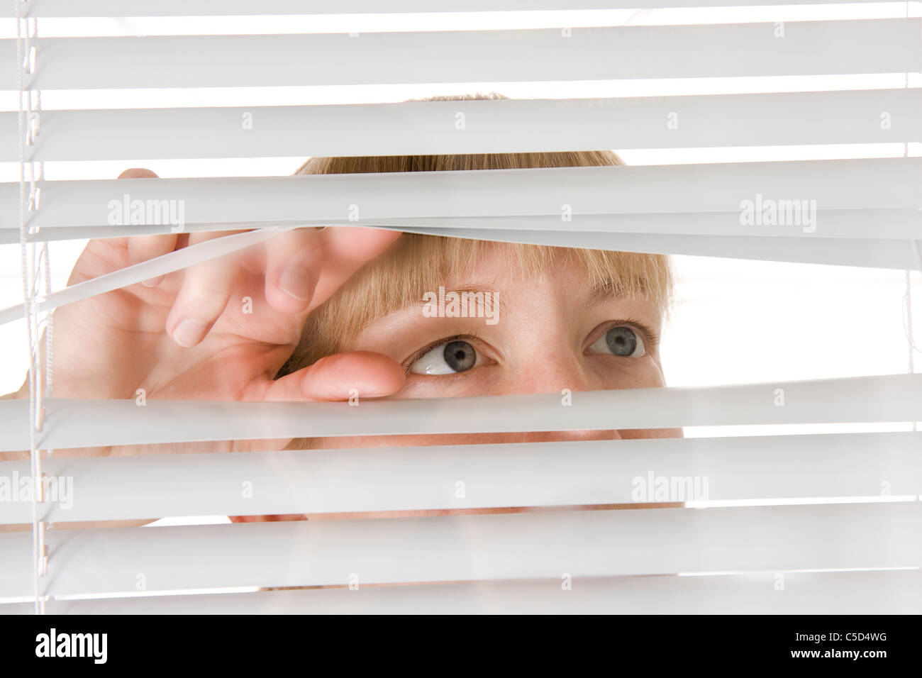 Look secretly hi-res stock photography and images - Alamy
