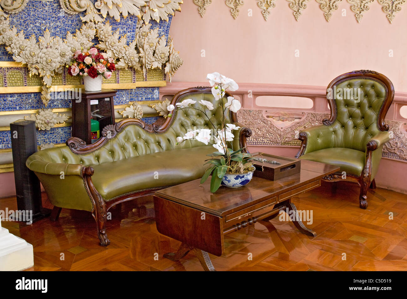 Interior view of the Erawan Museum Stock Photo - Alamy