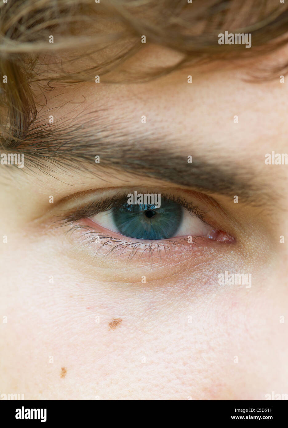 One blue eye and one green eye hi-res stock photography and images - Alamy
