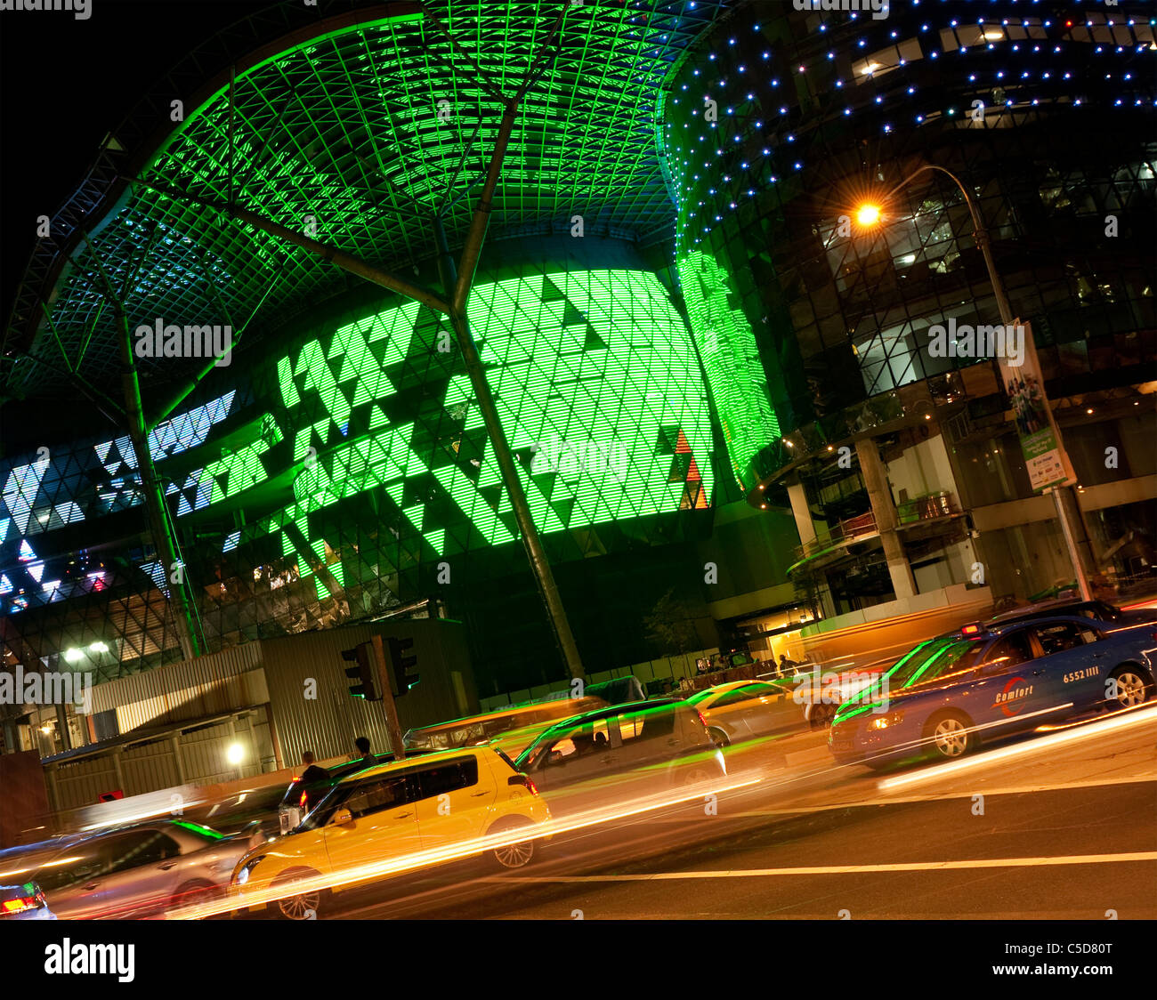 ION Orchard at night, Orchard Rd, Singapore Stock Photo - Alamy
