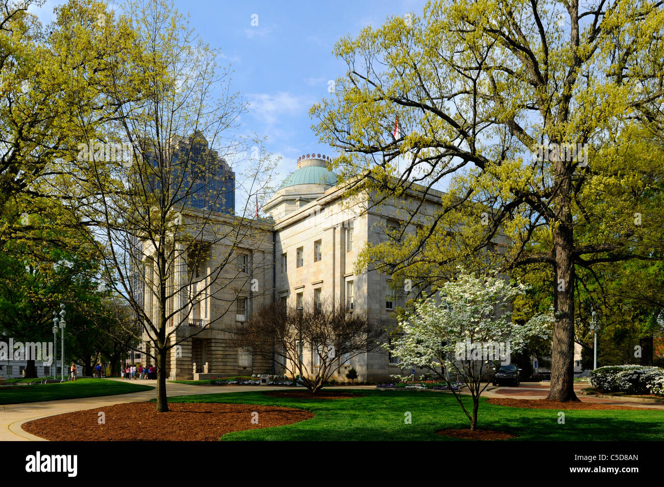 State Capitol Building complex at Raleigh North Carolina Stock Photo ...
