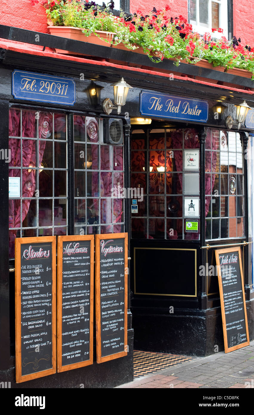 Red Duster Restaurant Cowes Isle of Wight England, UK, GB Stock Photo ...