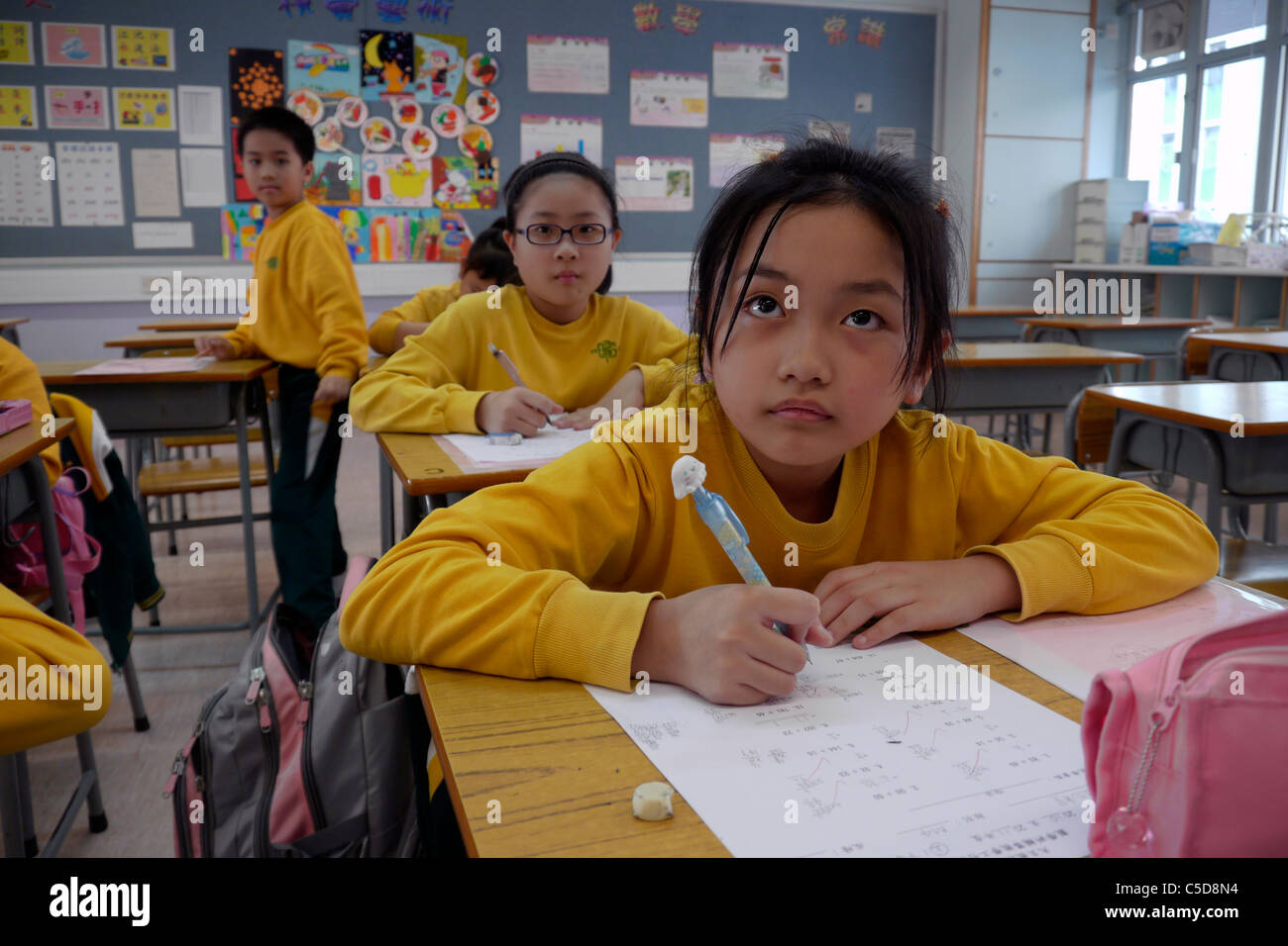 HONG KONG Primary School In Kowloon Photo By Sean Sprague Stock Photo hong-kong-primary-school-in-kowloon-photo-by-sean-sprague-stock-photo