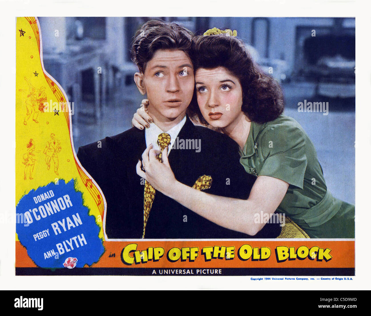 CHIP OFF THE OLD BLOCK (1944) CHARLES LAMONT (DIR) PEGGY RYAN, DONALD O ...