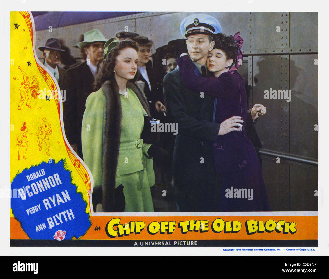 CHIP OFF THE OLD BLOCK (1944) CHARLES LAMONT (DIR) PEGGY RYAN, DONALD O ...