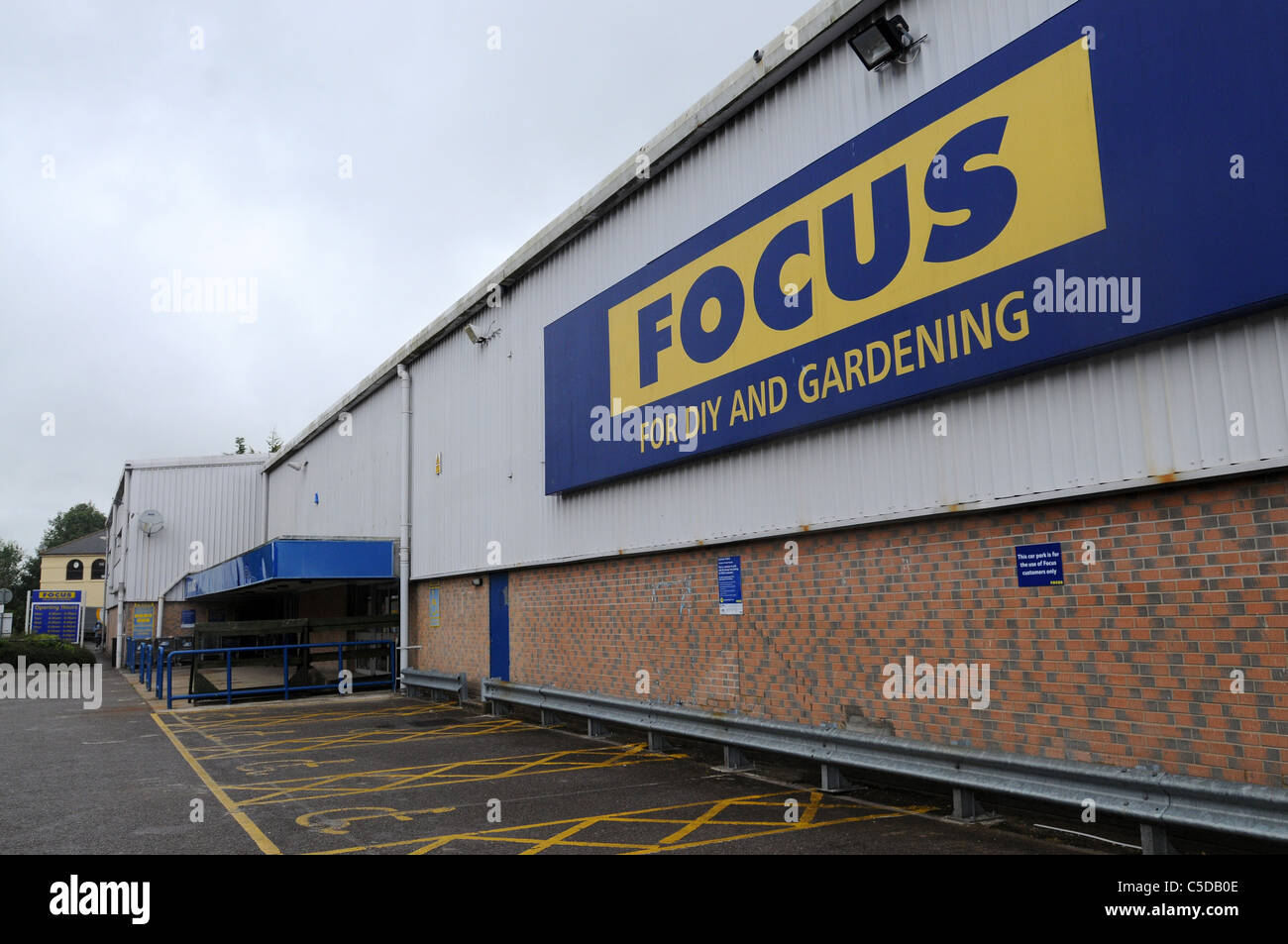 Focus DIY Store, Dorchester Dorset Stock Photo - Alamy