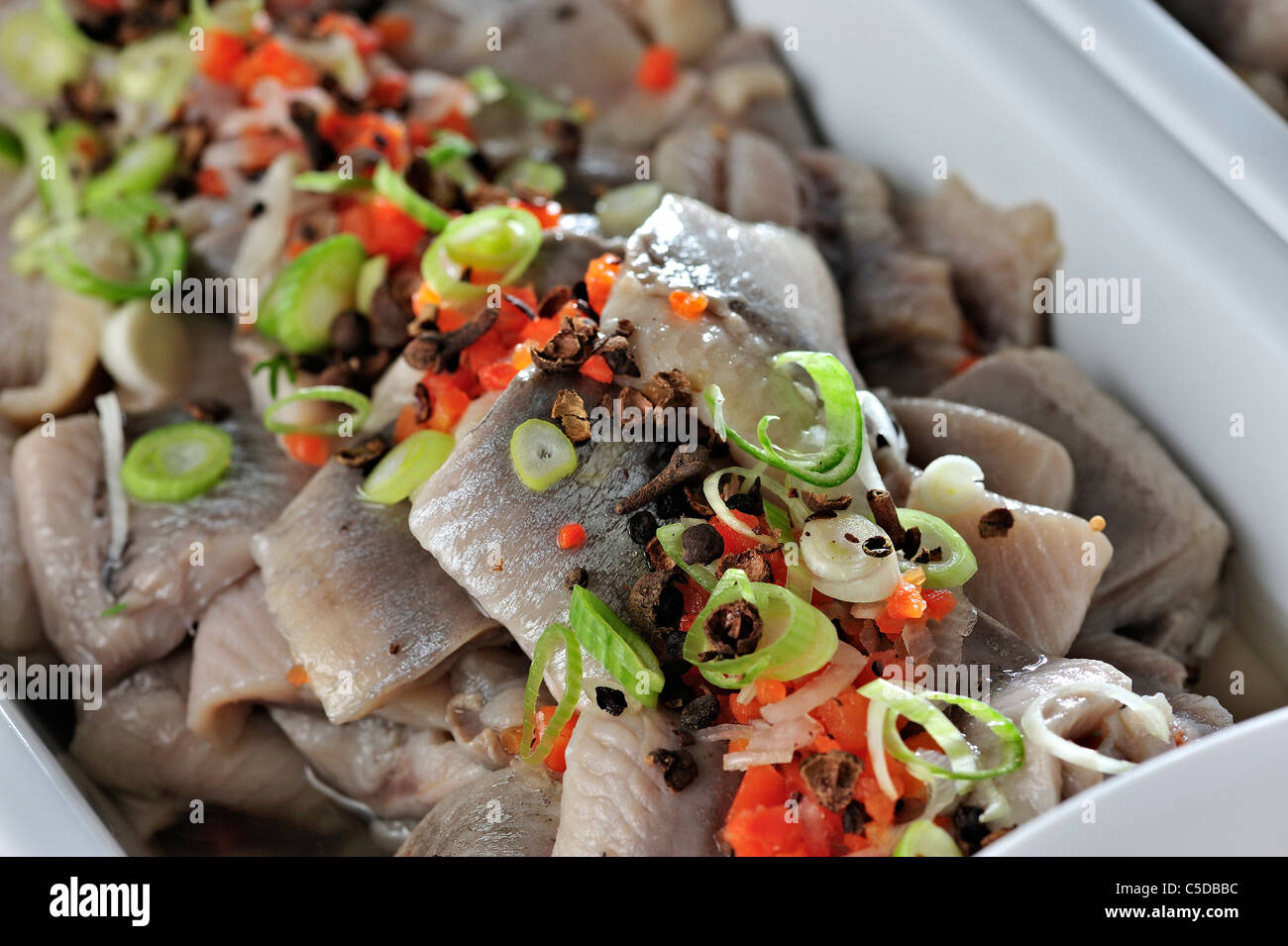 Pickled herring hi-res stock photography and images - Alamy