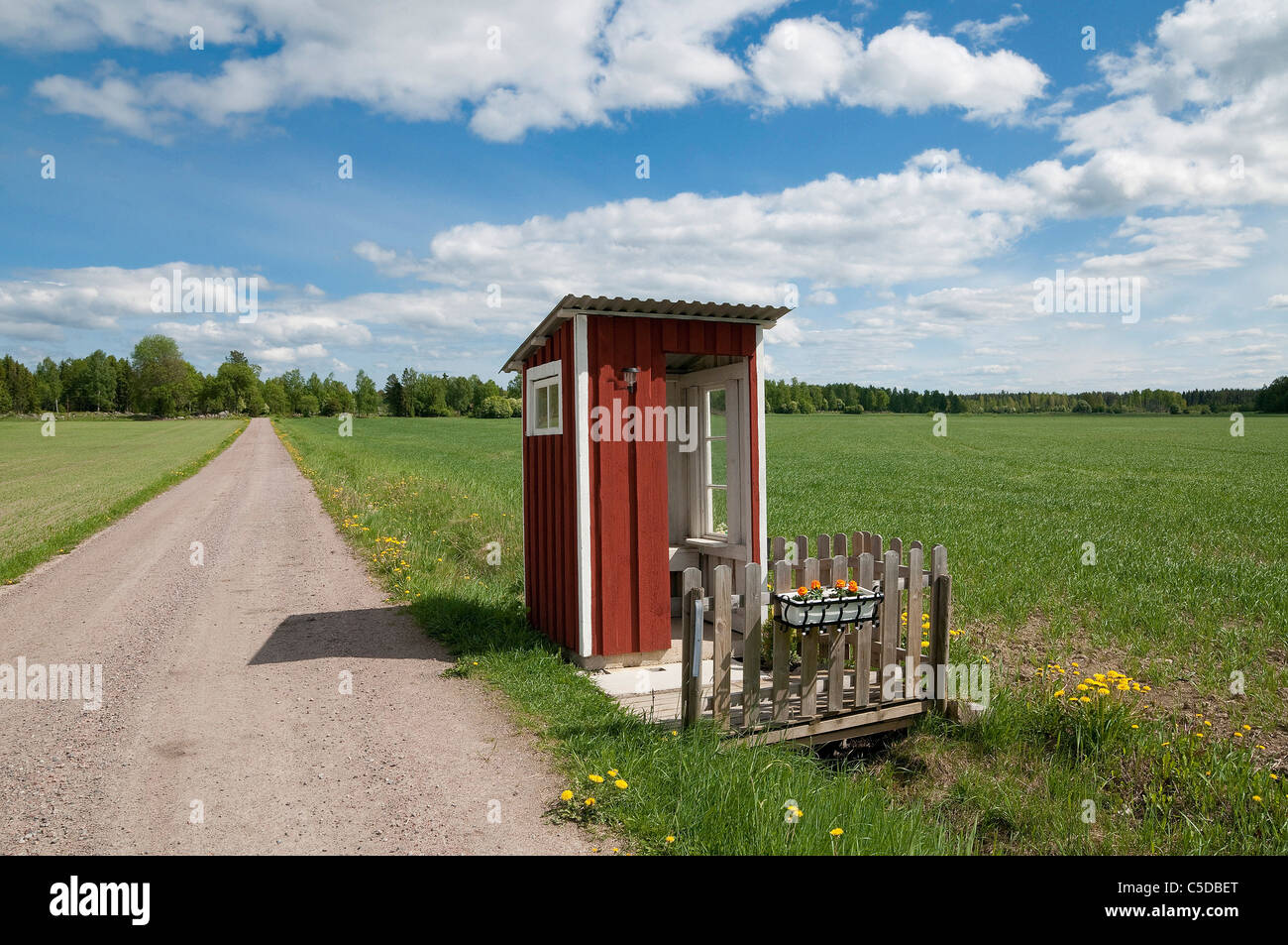 Bus countryside sweden hi-res stock photography and images - Alamy