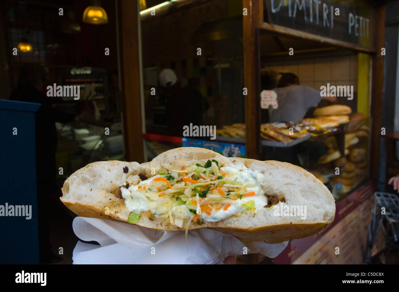 Dimitri Petit gyros Greek fast food restaurant Utrecht central ...