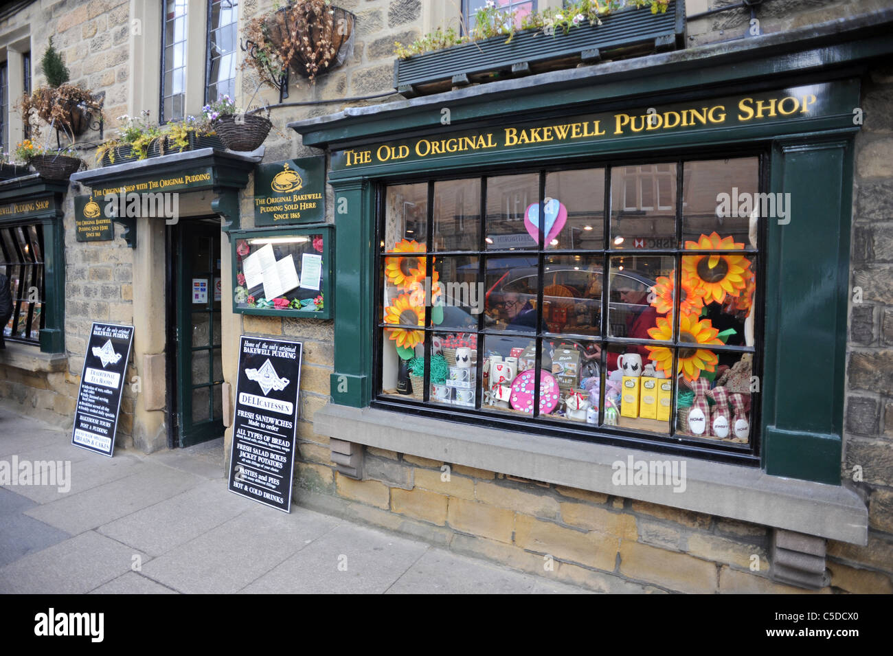 The Old Original Bakewell Pudding Shop one of many shops in Bakewell ...