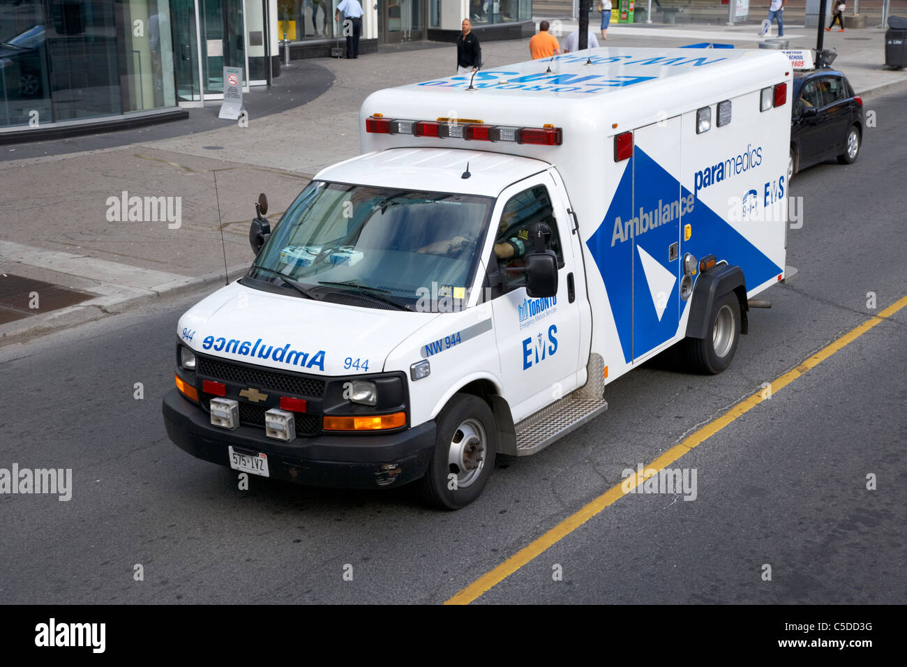 toronto emergency medical services ems ambulance ontario canada Stock ...