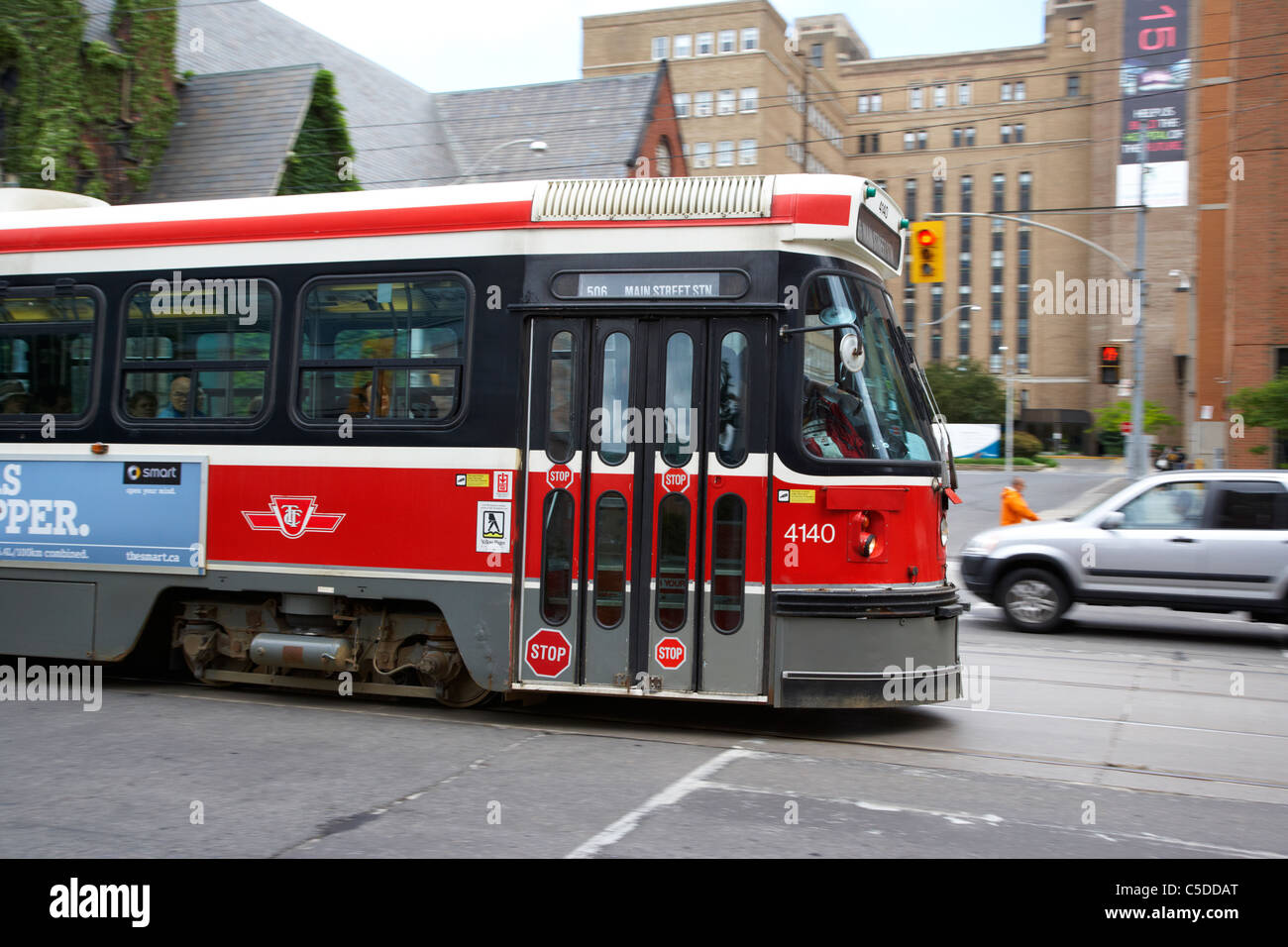 toronto transit system ttc tram ontario canada Stock Photo - Alamy