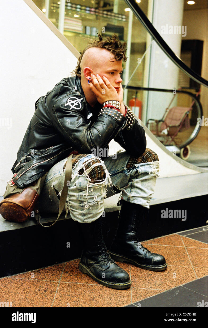 Punk boots hi-res stock photography and images - Alamy