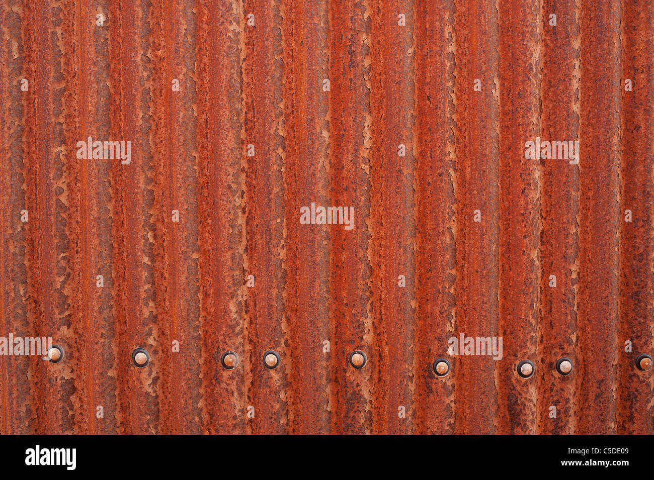 rusty corrugated metal on a shed wall Stock Photo - Alamy