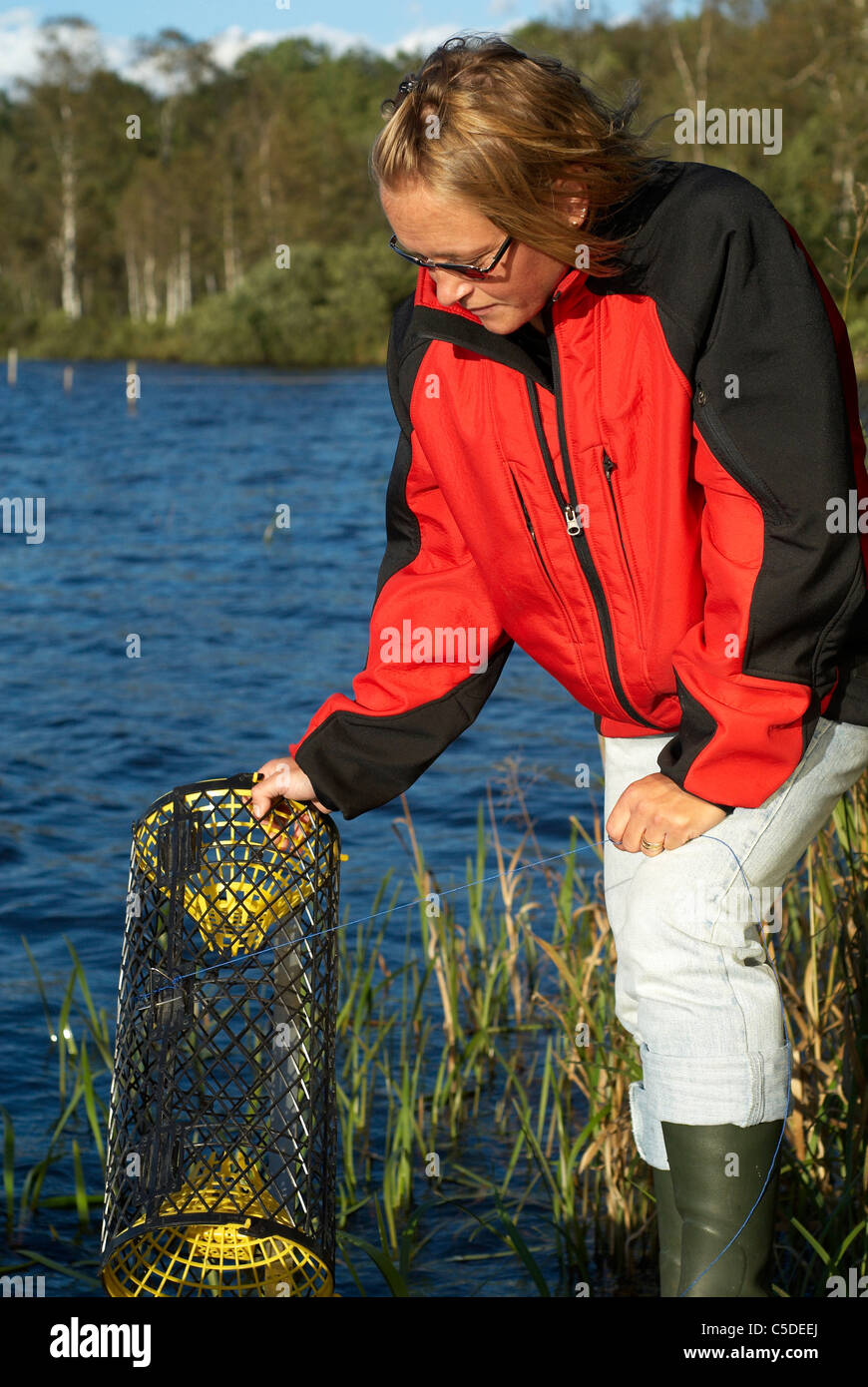 Crayfish Cage High Resolution Stock Photography and Images - Alamy