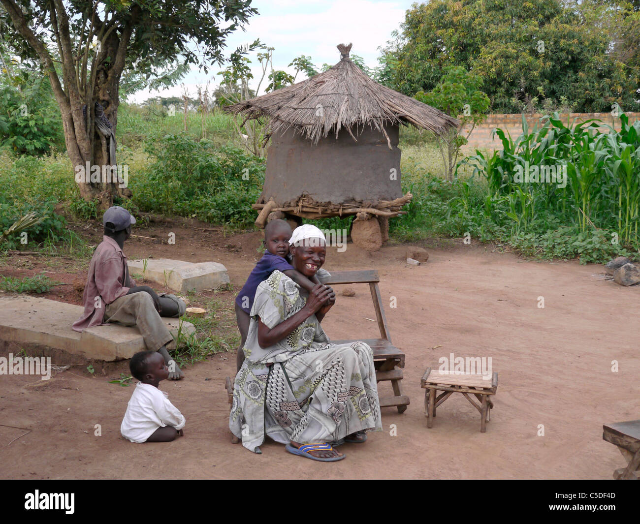 UGANDA Radion Wa series, Lira. Family home of Acupu Alice, 20, former ...
