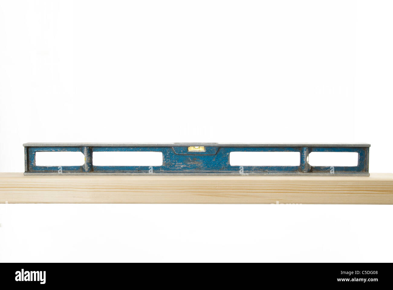 Spirit level detail Cut Out Stock Images & Pictures - Alamy