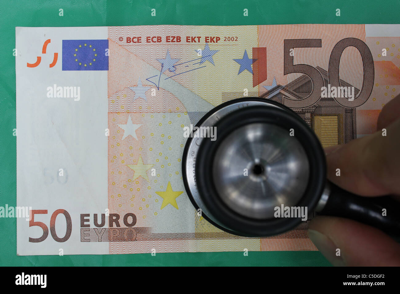 Broken euro note hi-res stock photography and images - Alamy