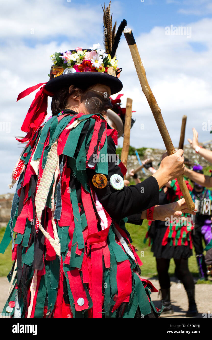 Foxs Border Morris Dancers Stock Photo - Alamy