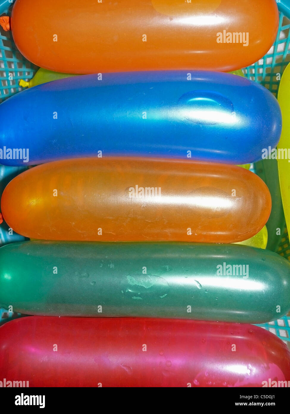 Colorful Water Balloons Stock Photo - Alamy