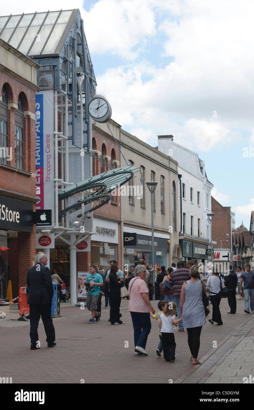 Tower Ramparts Shopping Centre, Ipswich, Suffolk, UK Stock Photo - Alamy
