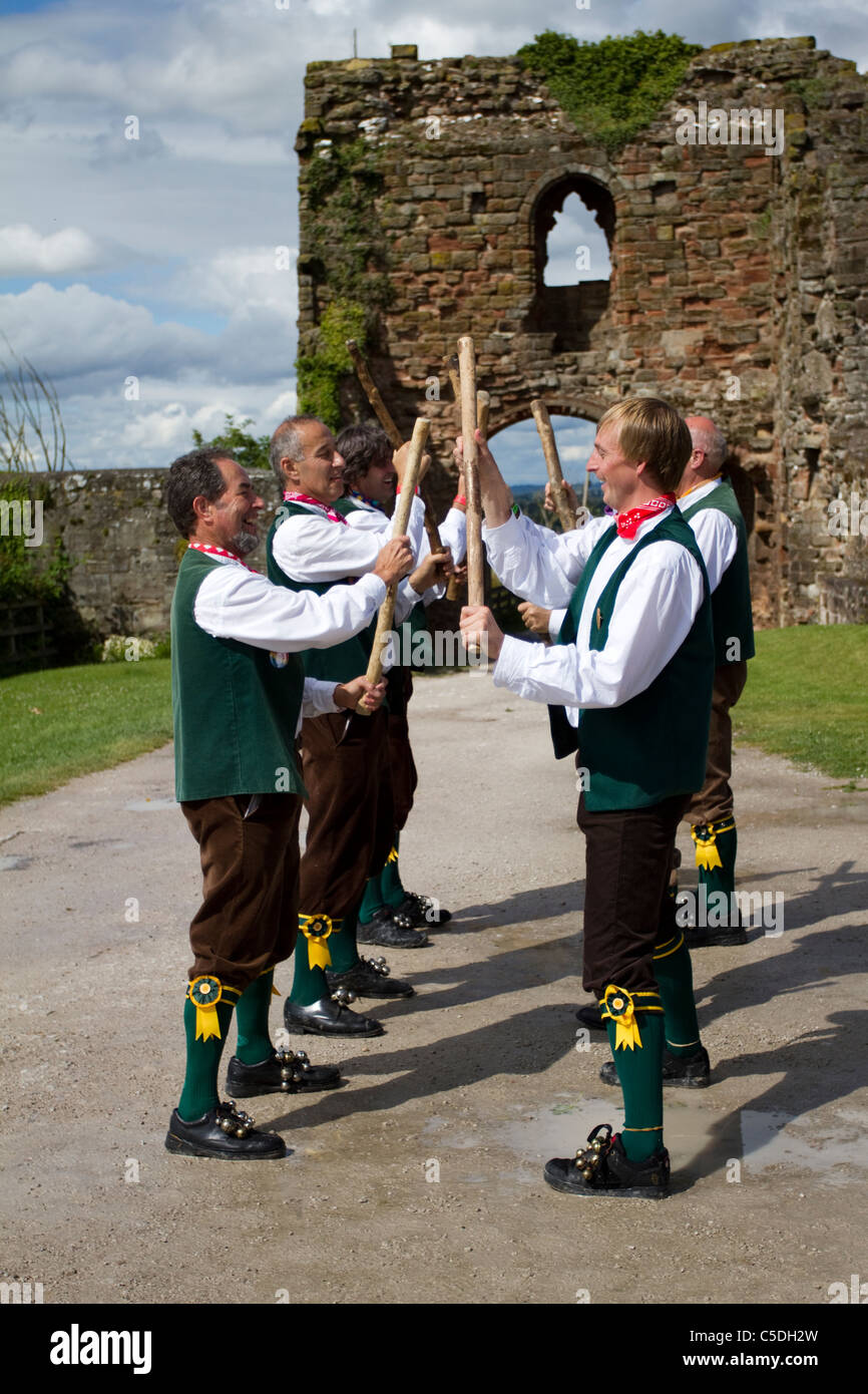 Morris Dancers, detail and people, clothing, dancing, celebration ...