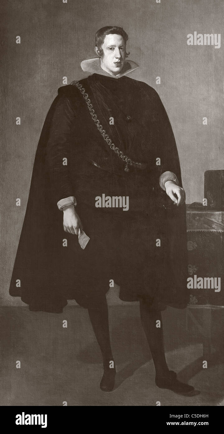 Felipe IV, 1605 - 1665. King of Spain, Portugal and the Spanish ...