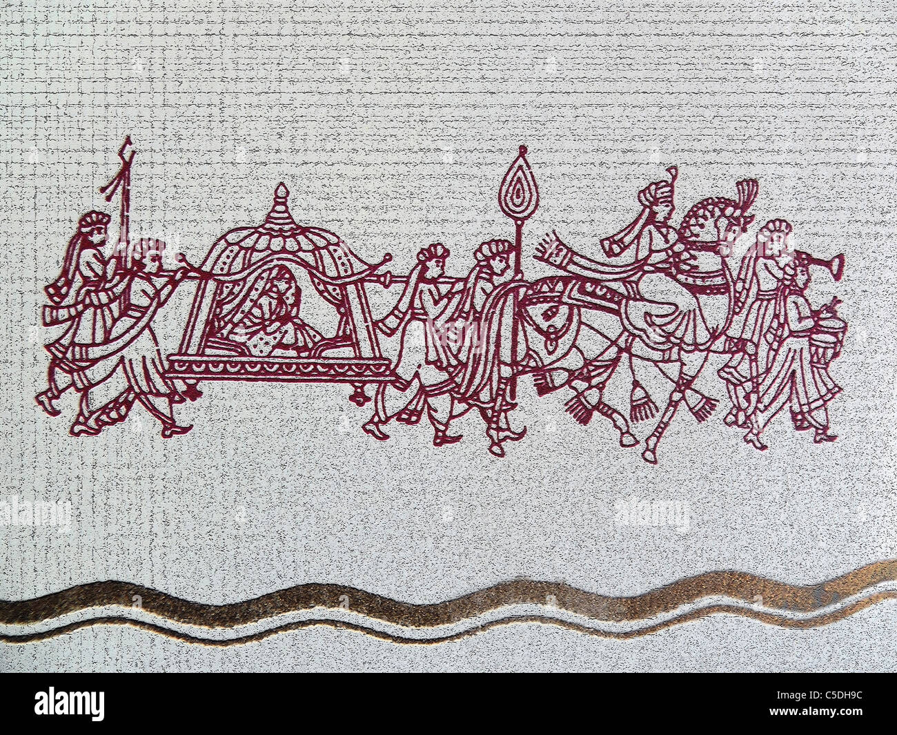 Indian invitation card hi-res stock photography and images - Alamy