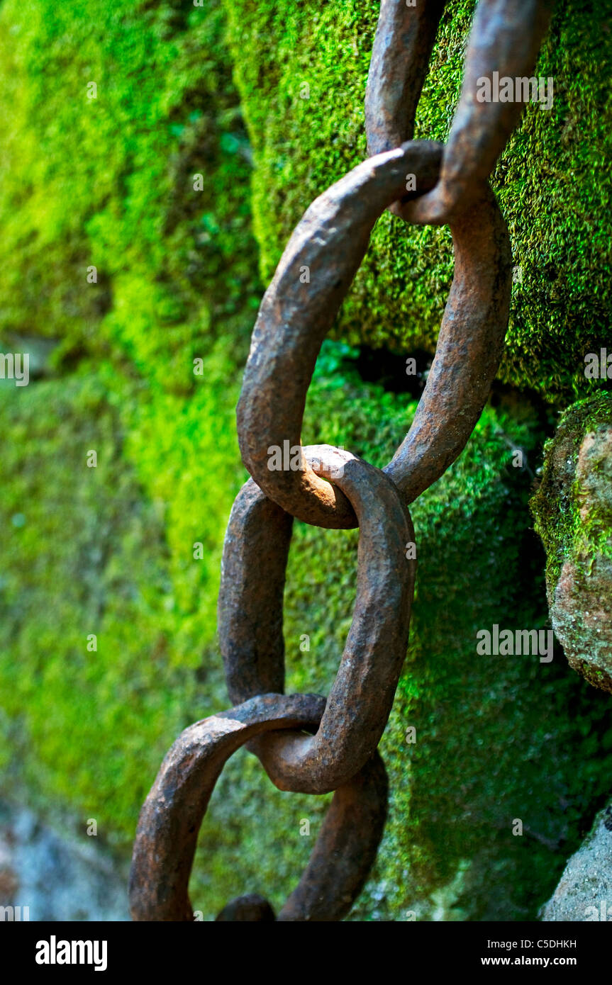 Worn metal links hi-res stock photography and images - Alamy