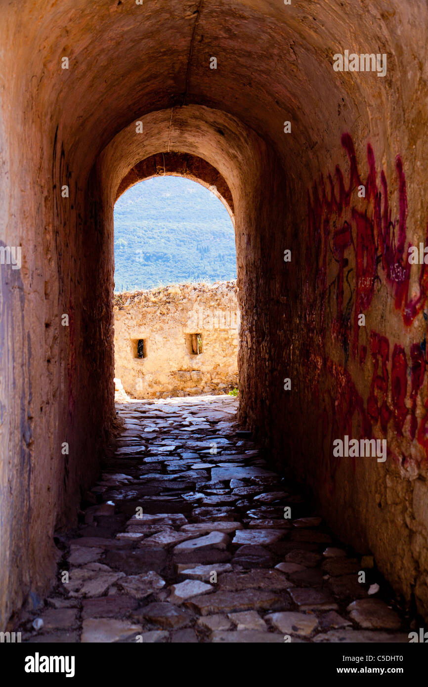 Venetian castle of parga hi-res stock photography and images - Alamy